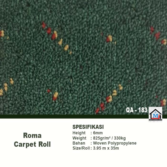 Katalog Roma - Carpet Roll | Pusatflooringlantai.com
